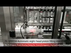 Piston filling machine