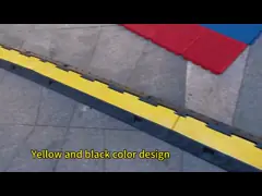 China Driveway Portable Speed Bump Handicap Protector Removable Assembly for sale