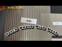 China DTW Woven Wire Mesh Screen 201 304 304L 316 316L Stainless Steel , Dutch Wire Mesh for sale