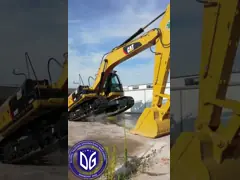 Robust construction for durability 323D Used Caterpillar Excavator 23 Ton