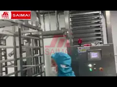 China Industrial Hot Air Convection Tunnel Oven for Paper Cup Foaming - 650mm Width Automated System for Beverage and Instant Noodle Packaging for sale