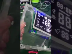 Display LED de 7 segmentos en color blanco y mono de calidad industrial