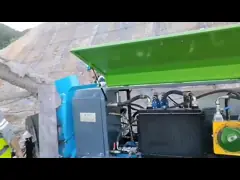 Hydraulic wet spraying machine