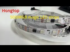 24V 60 LEDS SMD 5050 RGB RGBW RGBWW LED Strip Light para decoração de casa