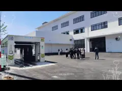 Kolon automatic tunnel car washing machine was assembled completely in Shanghai BMW service center!