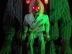 ROHS Haunted Mansion Halloween Decorations Pneumatic Chair Air Operated Chair Haunted Props