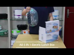 중국 청소하기 쉬운 70W 전기 점심 상자 식품 난방기 220V-12v 24v/110v-12v 24v 전압 판매용