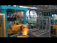 ER210-2700 Wheel hub molding with robot automatically in auto parts industry