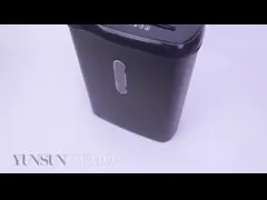 SD108P 8 Sheets Strip Cut Paper Shredder, P2 Security Level with 11L Bin