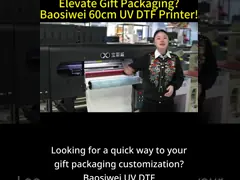 60CM crystal label to enhance packaging temperament