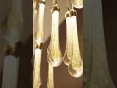 Water Drop Crystal Chandelier