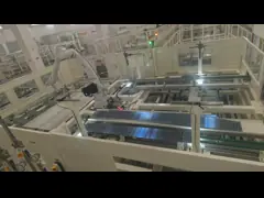 Robot ER25-1800 handling in photovoltaic solar energy industry