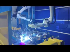 ARC10-1600 Soldadura de piezas metálicas en la nueva industria energética