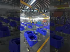 Blue Livestock Auto Waterer with 120l/31gal Per Min Flow Rate and 3 Sets Of 220V300W Heating Discs