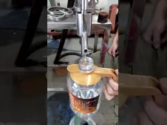 Stainless steel distillation equipment working video