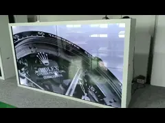 China 55 inch Splicing Screen Transparent LCD Showcase Touch Screen Computer Display for sale