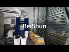 Blended rubber mixing production line