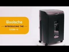CD290P 10 sheets Micro Cut Heavy Duty business paper CD shredder with 18Liter pull-out bin paper shr