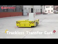 10T Trackless Transport Trolley,Easy Operation Battery Transfer Cart