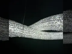 Modern Crystal Hotel Lobby Chandelier
