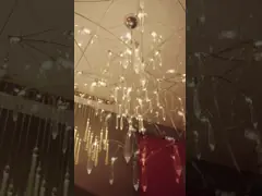 Light Cube Modern Crystal Chandelier