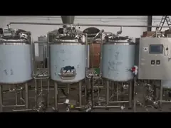 4 vessels brewhouse