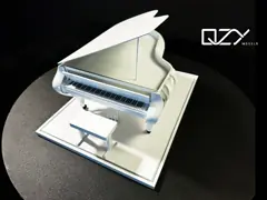China Customized Simple Architectural Model 1:8 3D Piano Model Gift for sale