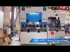 China Wc67Y Small Press Brake NC 40T Torsion Bar Bending Machine for sale
