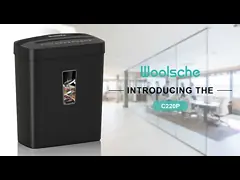 China 13L 6 Sheets A4 Commercial Paper Shredder Machine Paper Destroyer C220P-6 for sale