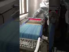 ER20 robot cutting tofu automatically in food and beverage industry