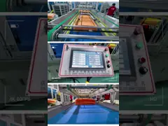 Medium-effect air filter bag machine