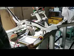 Video de pruebas de aplicación de pegado de cobot