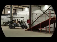 Golf cart climbing performance test 28° slope
