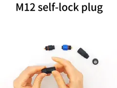 M12防水ケーブル コネクタ