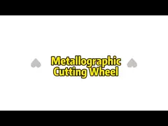 Metallographic precision cutting wheel