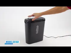 S616B 5 Sheets Strip Cut Paper Shredder for  Home Use