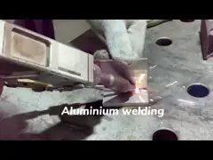 Aluminium welding with laser
