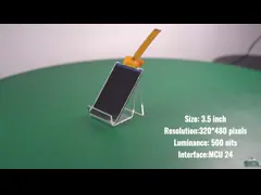 3Modulo di monitor LCD da 0,5 pollici Display a transistor a film sottile TFT ad alta luminosità