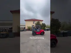 2wd rough terrain forklift