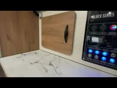 Hardtop caravans, campsite caravans, minimalist style