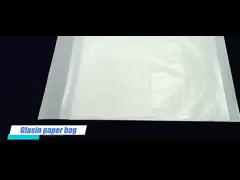 Sacs en papier en verre Sacs autoadhésifs dégradables respectueux de l‘environnement acceptent l‘impression sur mesure