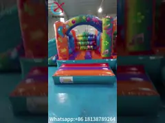Indoor Playground Inflatable Bouncer Combo With Slide Gaint Inflatable Amusement Park