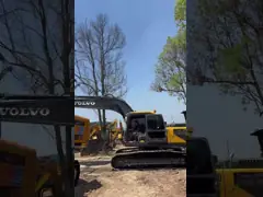 used Vovlo EC240 excavator ready to loading