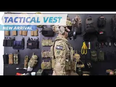Molle System Military Grade Tactical Vest Camouflage Plate Carrier