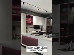 Italian modern design kitchen cabinet