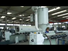 China Municipal Heating Pipe Pre Insulated Steel Pipe Ppu Foaming Pipe Production Line for sale