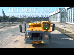 DERUI DRUK-20 Wheel Underground Mining Utility Vehicles Customized