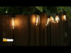 China LED Outdoor 100FT  52 Shatterproof ST38 Vintage Edison Patio Bulbs String Lights for sale