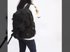 Zaino per motociclette sportive classiche con tasche di stoccaggio e divisori funzionali