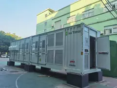 1.6MW 태양 전지 패널 및 2 세트 500kw 1MWH BESS 전력 차단 시스템